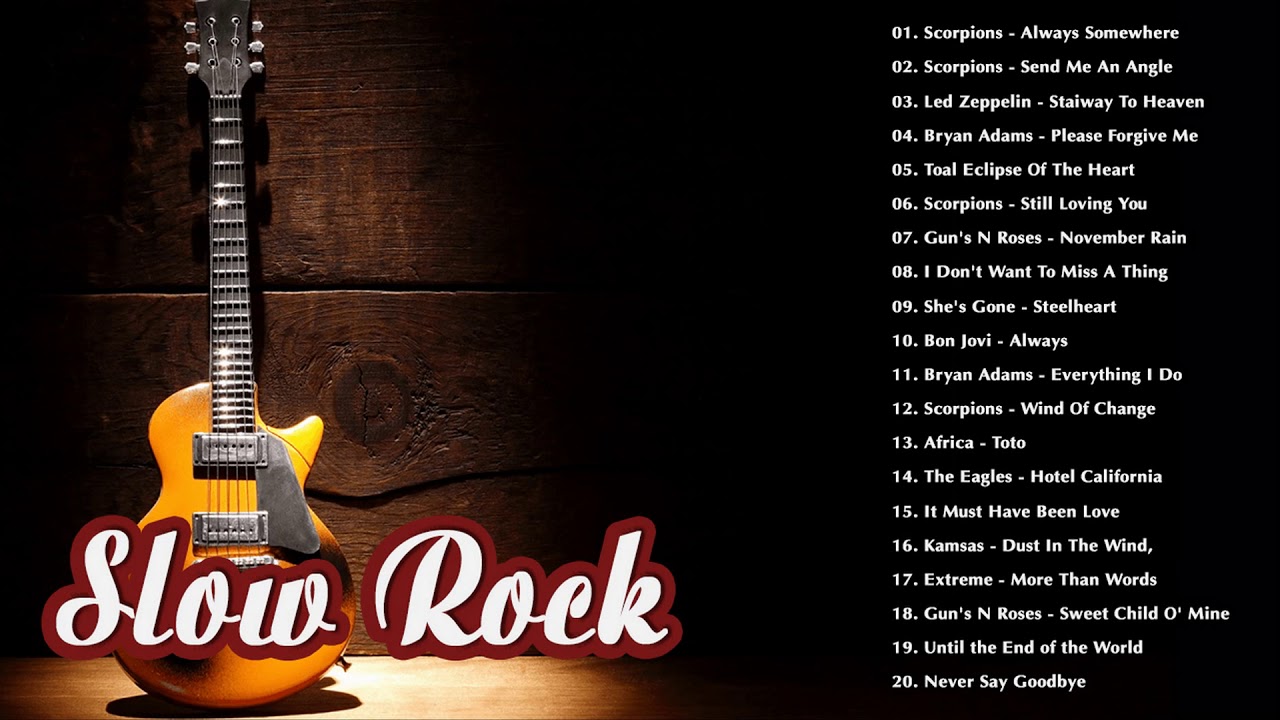 U2, Aerosmith, Bon Jovi, Eagles, Scorpions, LedZeppelin Greatest - Slow ...