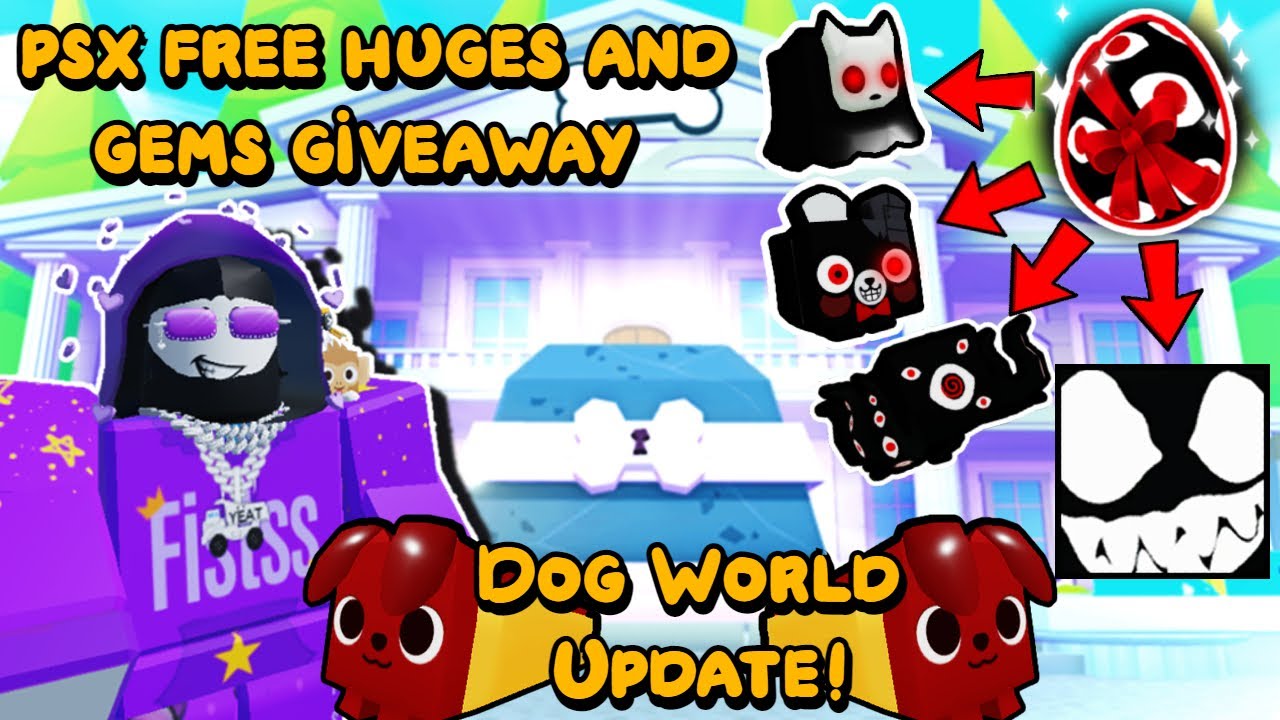 🔴LIVE | FREE HARDCORE MYTHICAL HOT DOG PET Giveaway In Pet Simulator X ...