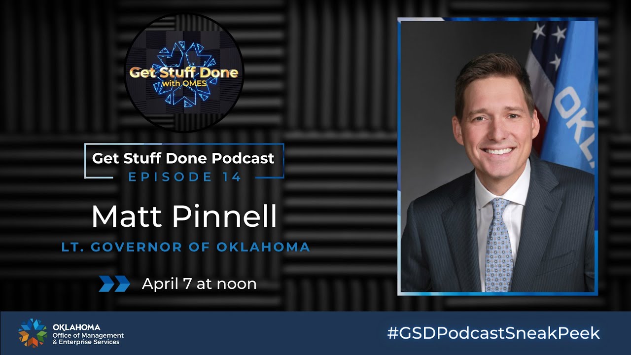 📽️ SNEAK PEEK – GSD Podcast 014: Oklahoma Lt. Gov. Matt Pinnell - YouTube
