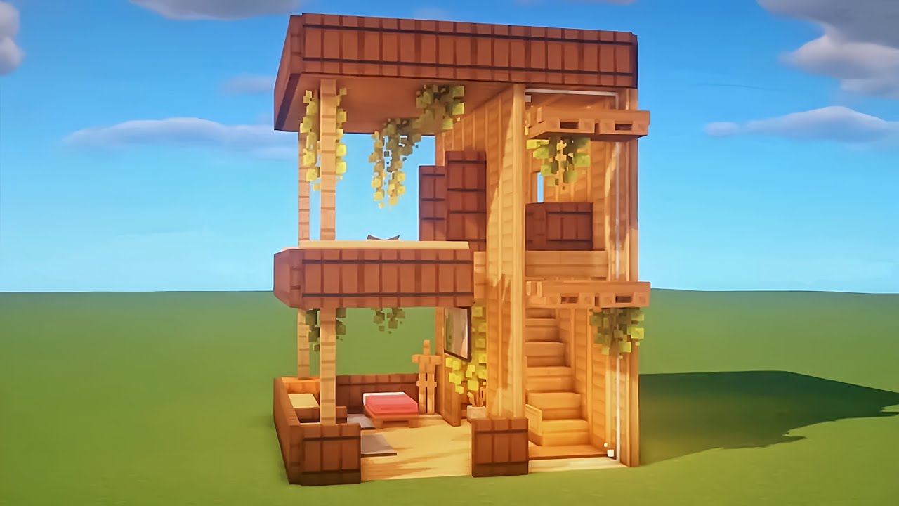 Minecraft simple house builde tutorial || minecraft build tutorial 🏡 ...