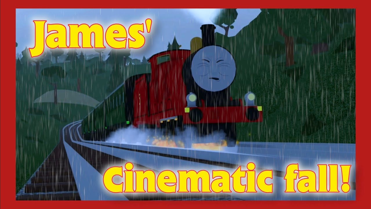 James' cinematic fall! - YouTube