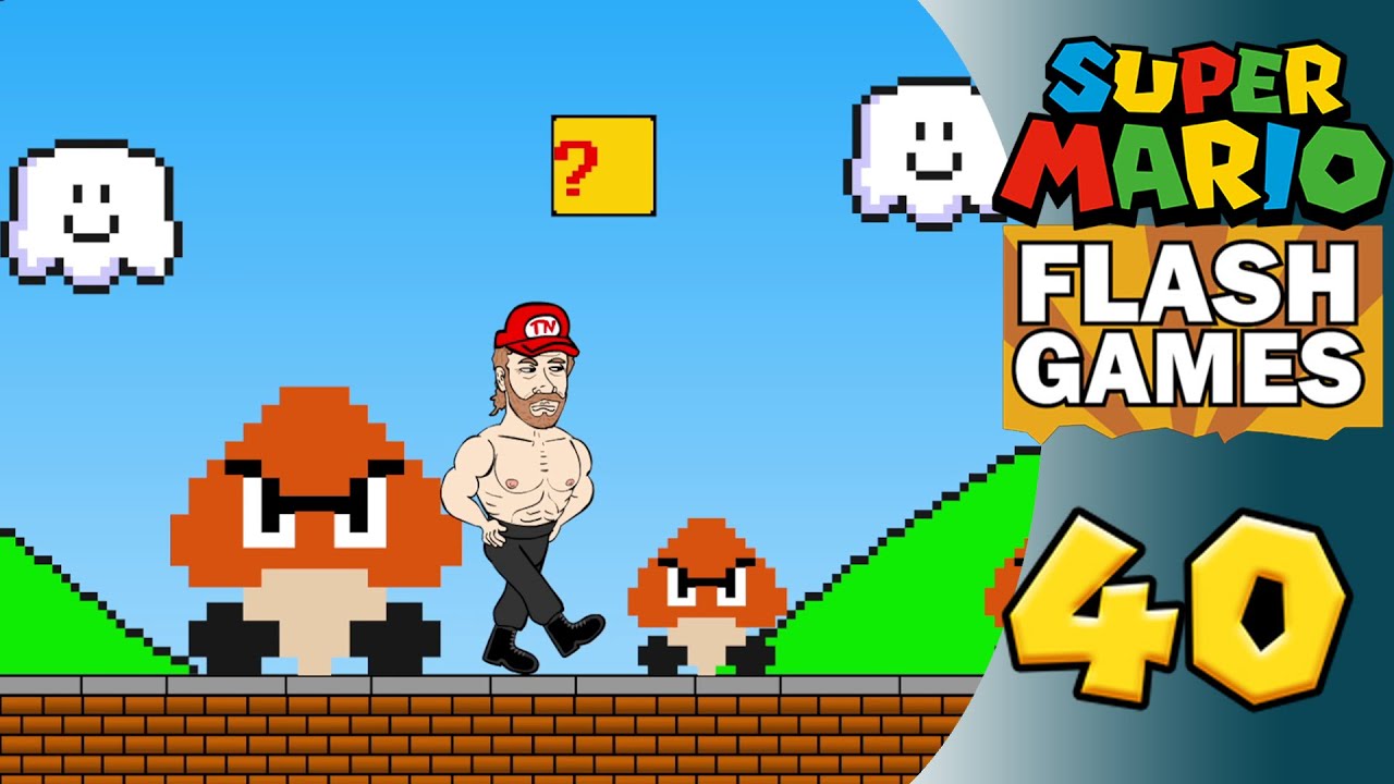 Super Mario Flash Games - Part 40 - NES Glitch World - YouTube