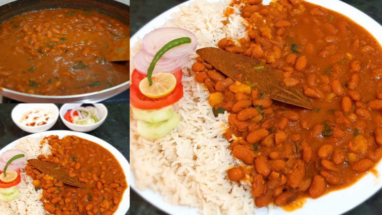 Rajma Chawal Recipe // Punjabi Style Rajma Chawal // Rajma Chawal ...