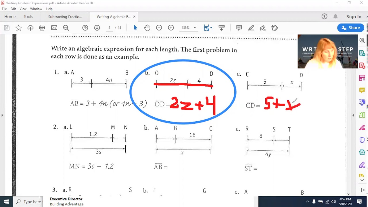 Video NP2 Algebraic Expressions and Formulas 38 51 - YouTube