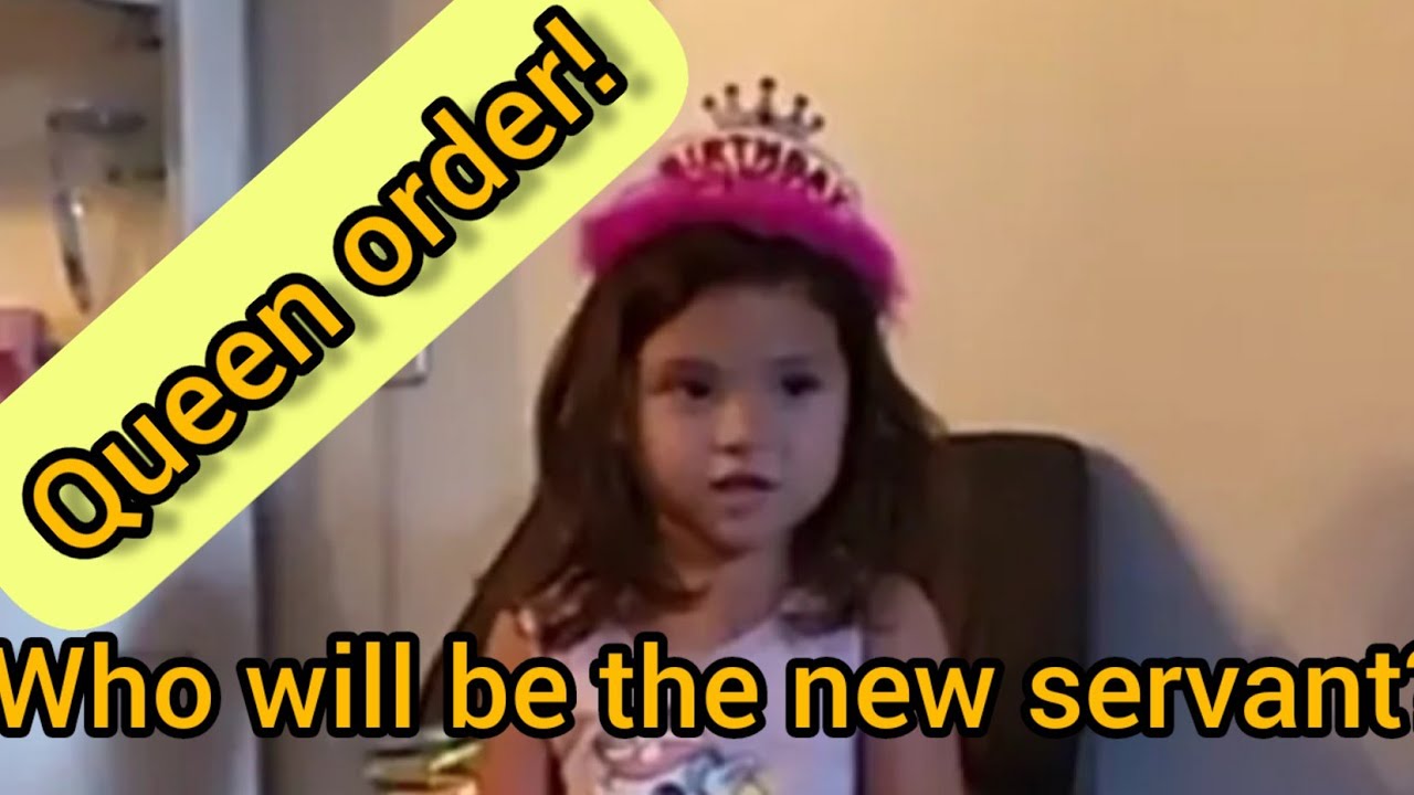 the Queen order!!! |who will be her new servant? - YouTube