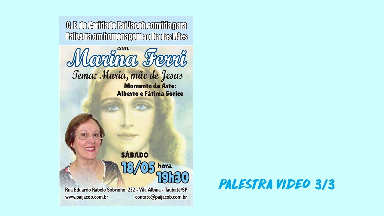Marina Ferri Palestra PaiJacob vd 3 - YouTube