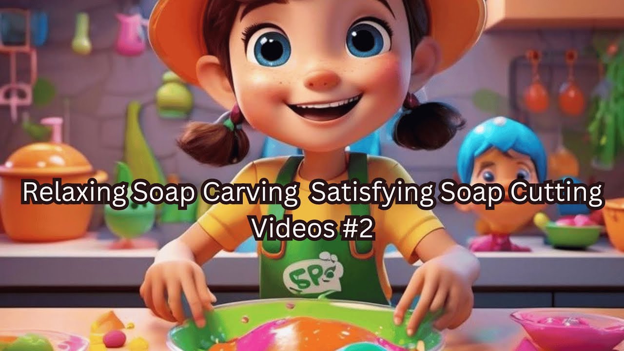 Relaxing Soap Carving | Satisfying Soap Cutting Videos #2 - YouTube