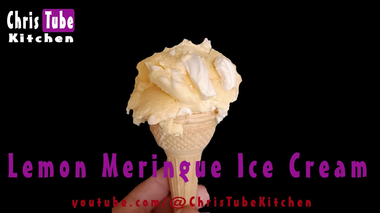 The Ultimate Lemon Meringue Ice Cream - YouTube