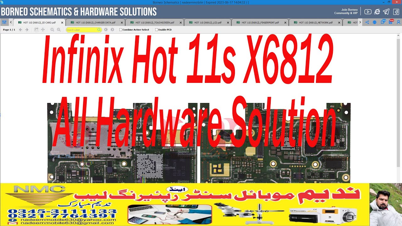 Infinix Hot 11S X6812 All Hardware Solution - YouTube