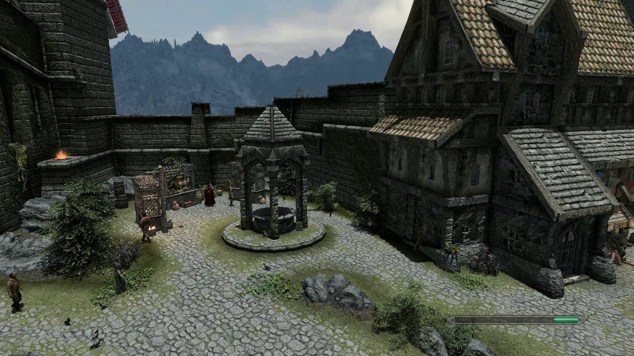 Gandair Plays Skyrim part-221 The Bard's College in Solitude - YouTube
