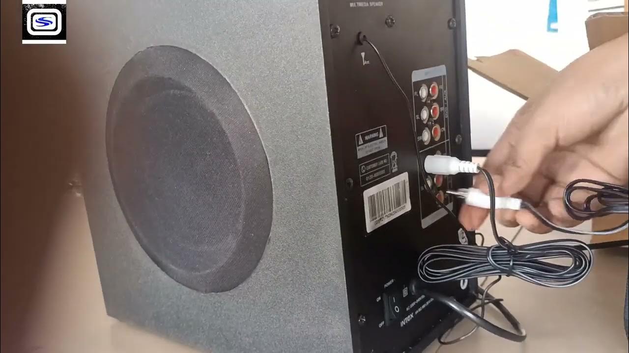 Intex IT-650 FMUB Computer Multimedia Speaker 5.1 Channel 70W Bluetooth Home Theatre open review ...