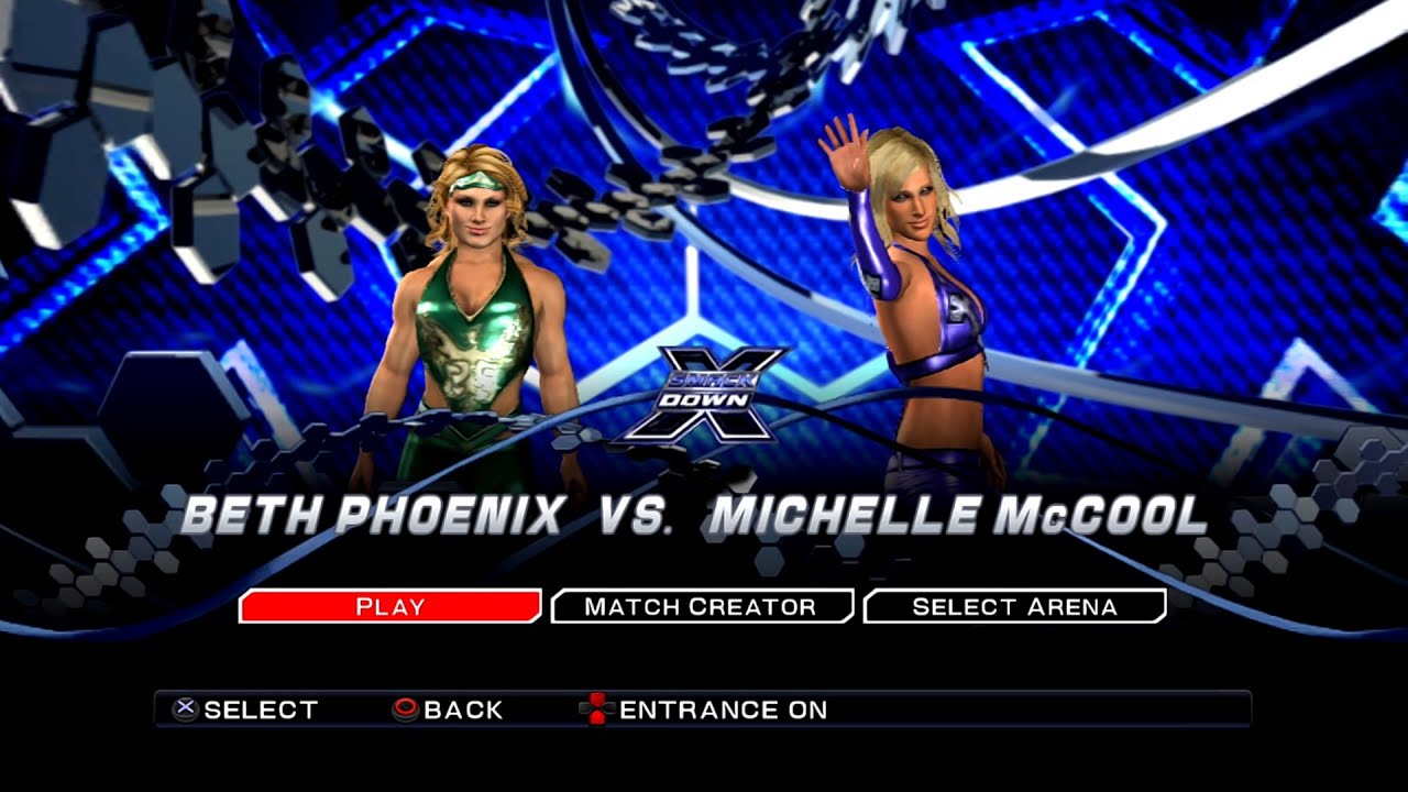WWE SmackDown VS Raw 2011 PS3 - Beth Phoenix VS Michelle McCool [2K ...