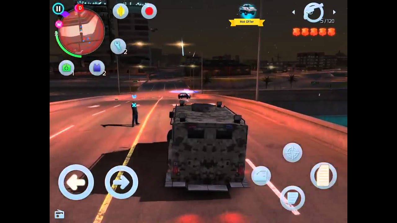 [Gangstar Vegas] Escaping 5 Stars In 5 Minutes With The Ballistae (SWAT ...