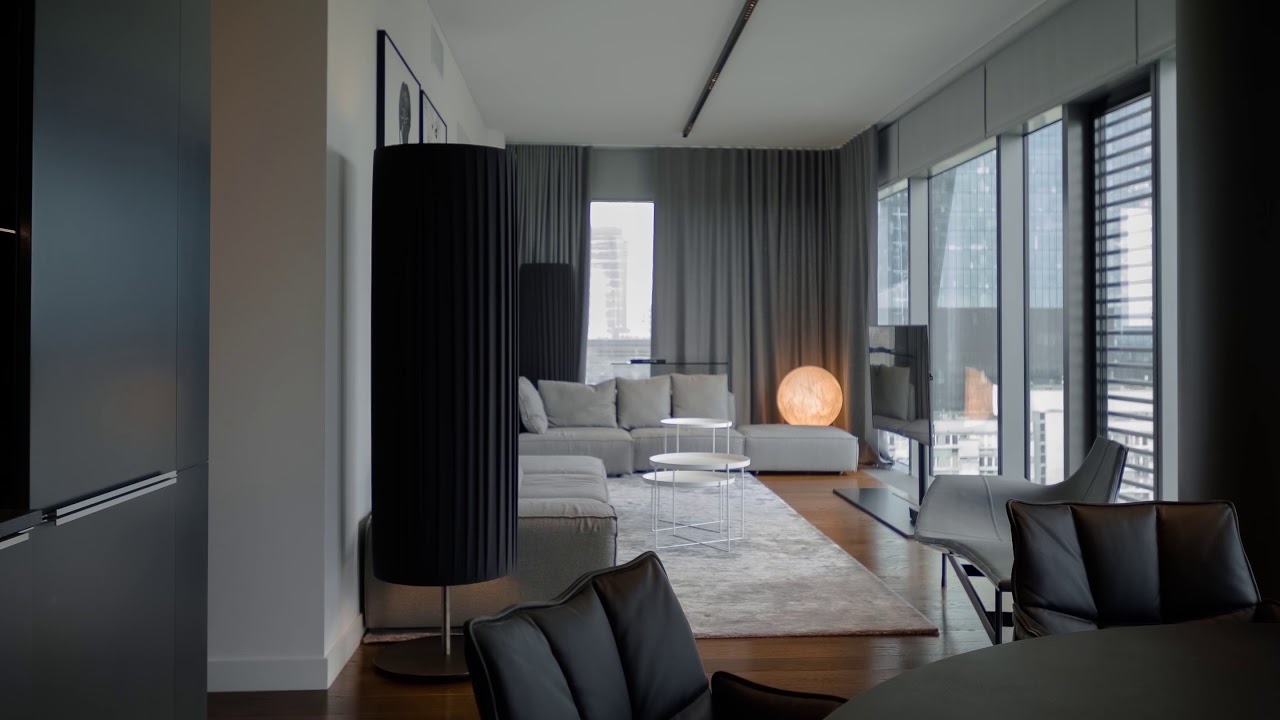 KUOO ARCHITECTS / Warsaw Cosmopolitan / Apartment - YouTube