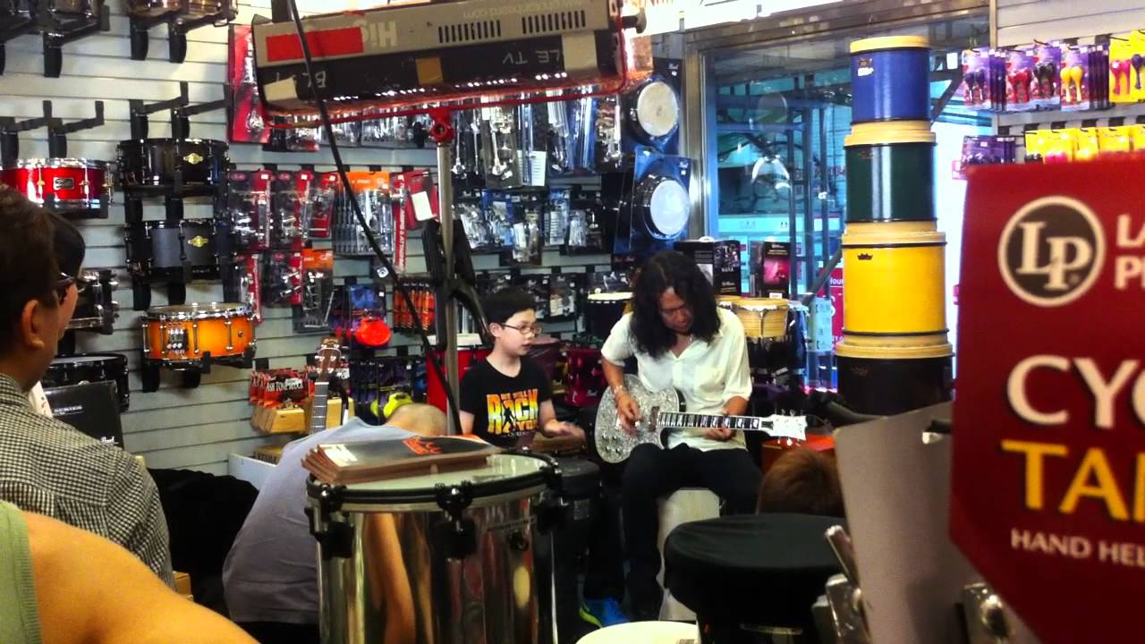 Rare Live!! Joey Tang Jam with 10 yrs old boy - YouTube