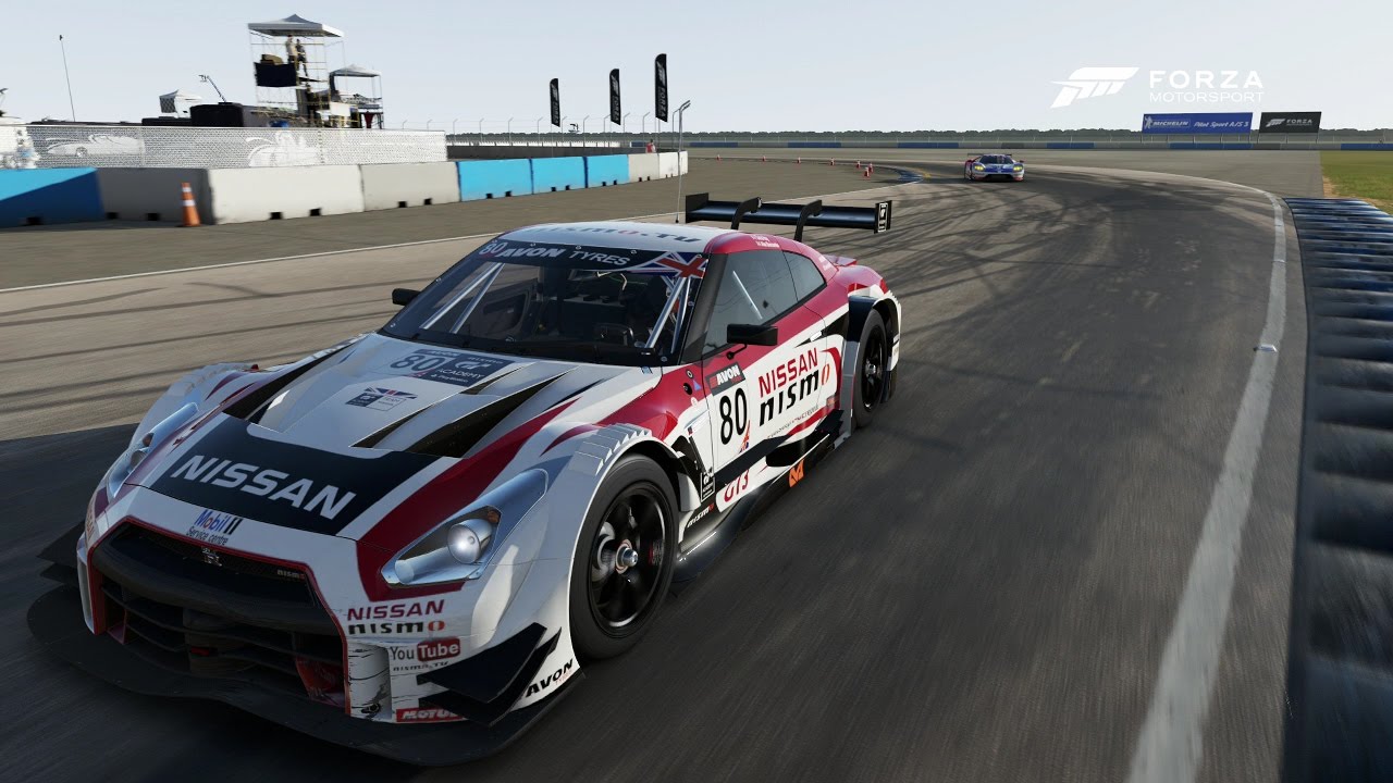 IRL Series: Nissan GT-R NISM0 / IMSA at Sebring (Forza 6) - YouTube