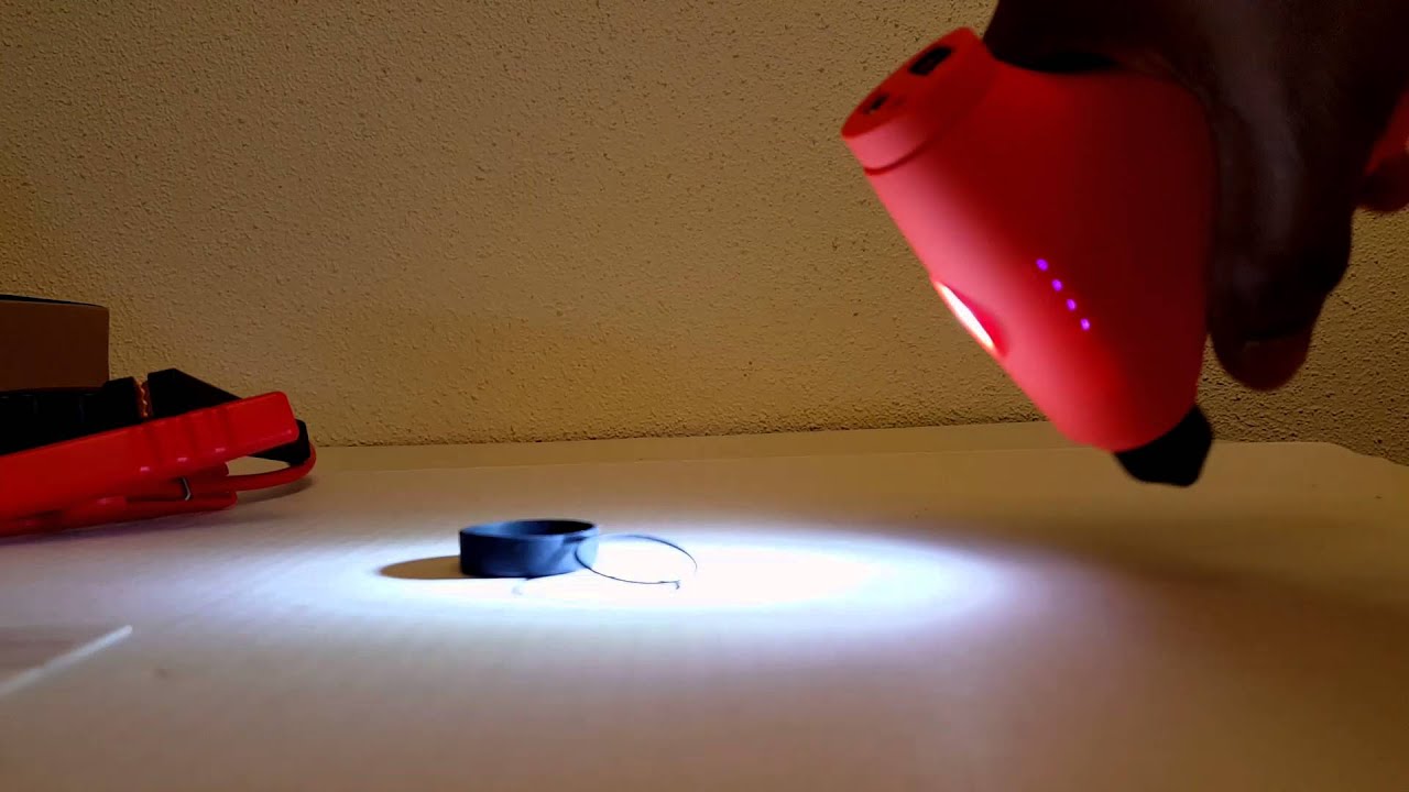 Moko Car Jump Starter 12000mah - YouTube