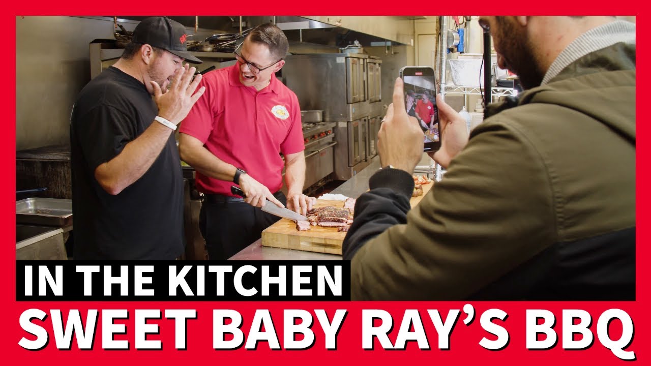 Sweet Baby Ray's BBQ Behind The Scenes Making TikTok Videos - YouTube