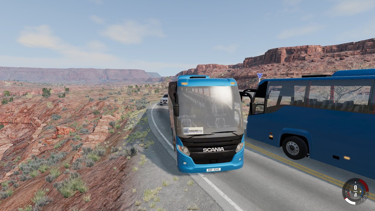 DANGEROUS OFF ROAD BUS DRIVING SO RISK #BUSSIMULATION - YouTube