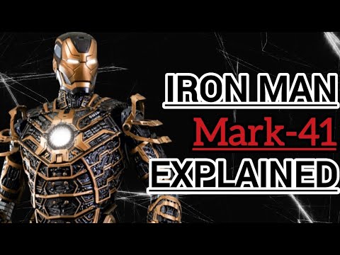 IRON MAN MARK- 41 Armour Explained in Hindi. - YouTube