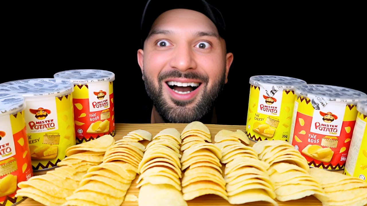 "ASMR Chips Feast | Irresistible Crunch & Satisfying Eating Sounds That ...