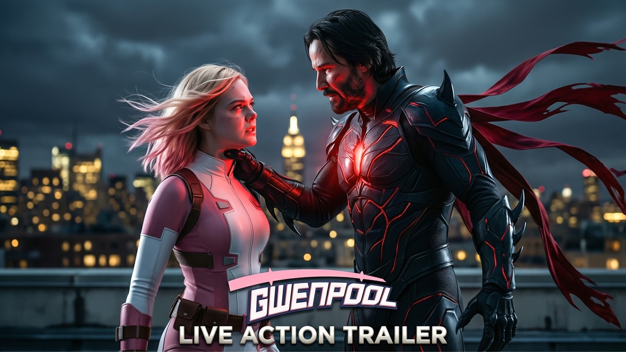 Gwenpool: Live Action (2026) – First Trailer | Elle Fanning & Keanu ...