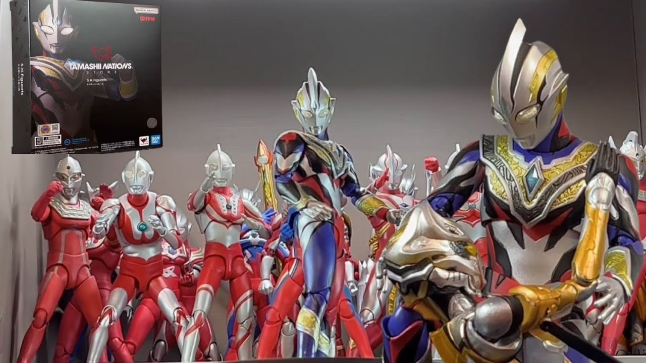 Unboxing NEW Shanghai SHF Ultraman Trigger Truth Form [Limited] - YouTube