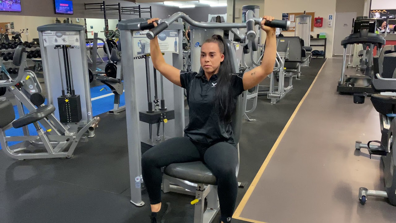 Shoulder Press - Machine Demo - YouTube