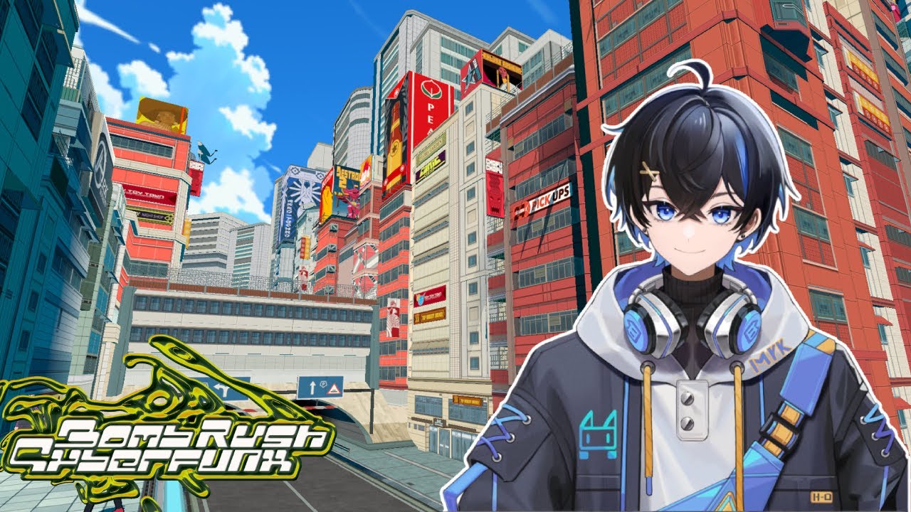 Streaming Bomb Rush Cyberfunk, and Ghost Runner! Come hang out! - YouTube