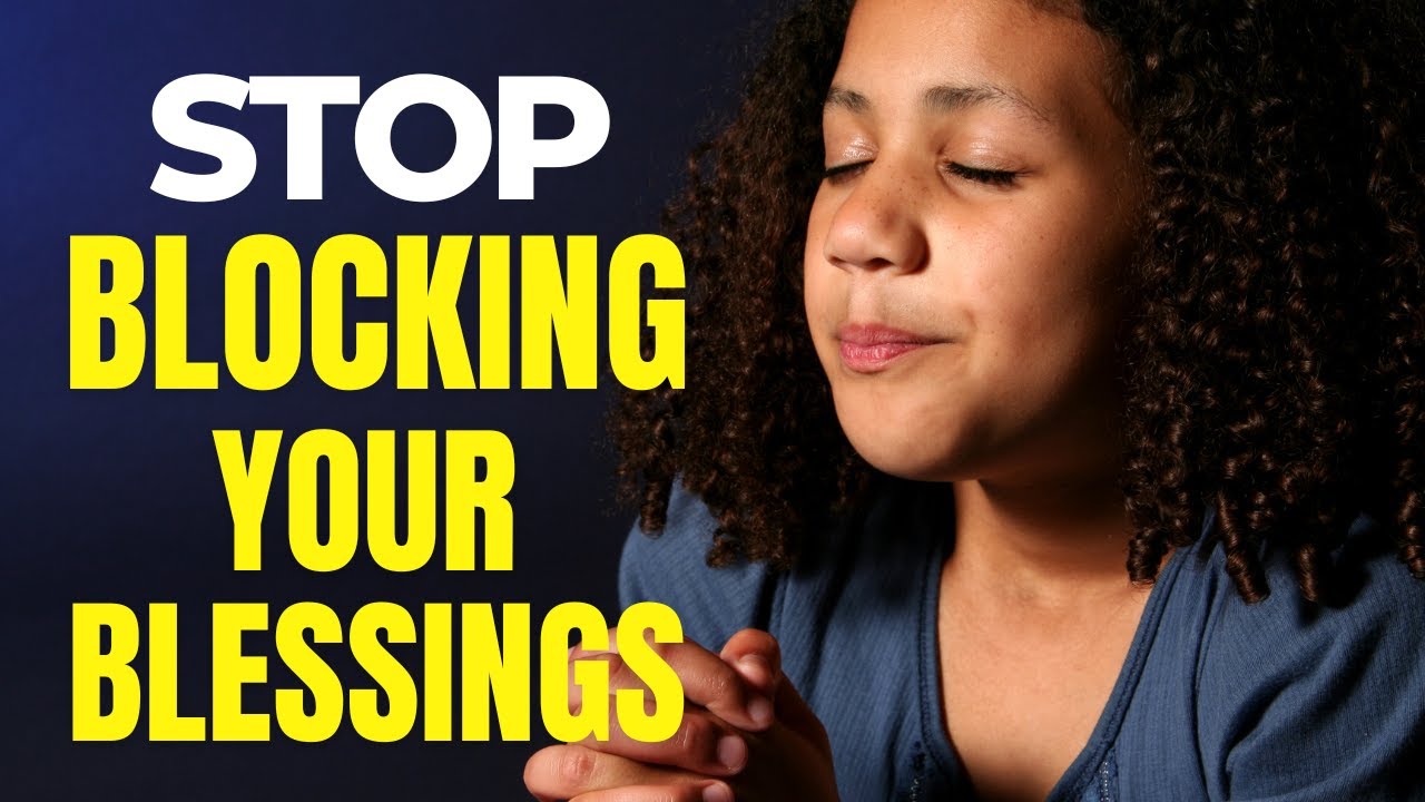 Stop blocking your blessings and Find Peace in God's Promises ...