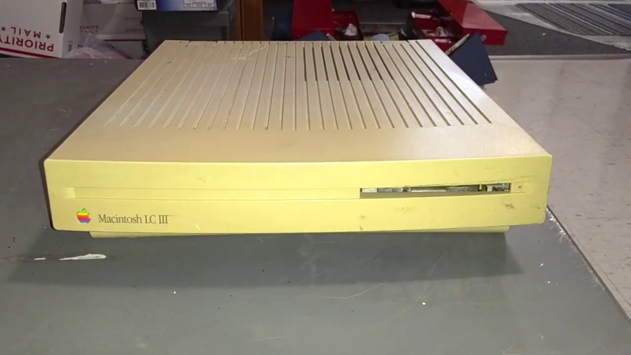 Macintosh LC III (1993) - YouTube