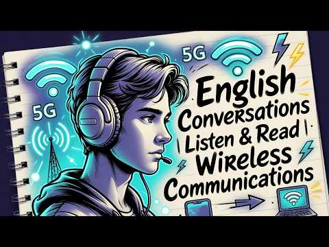 English Conversations | Listen & Read | Wireless Communications
