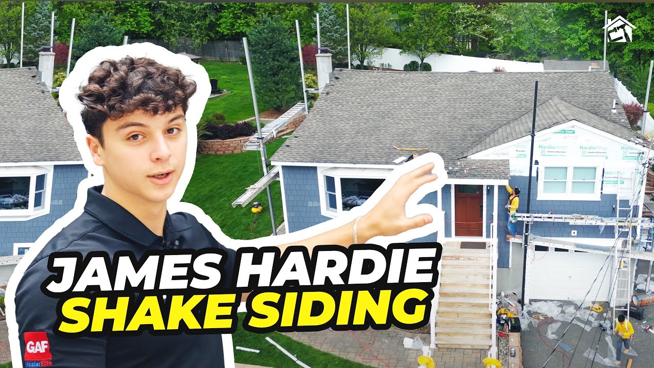 James Hardie Shake Siding | Carpenter's Touch - YouTube