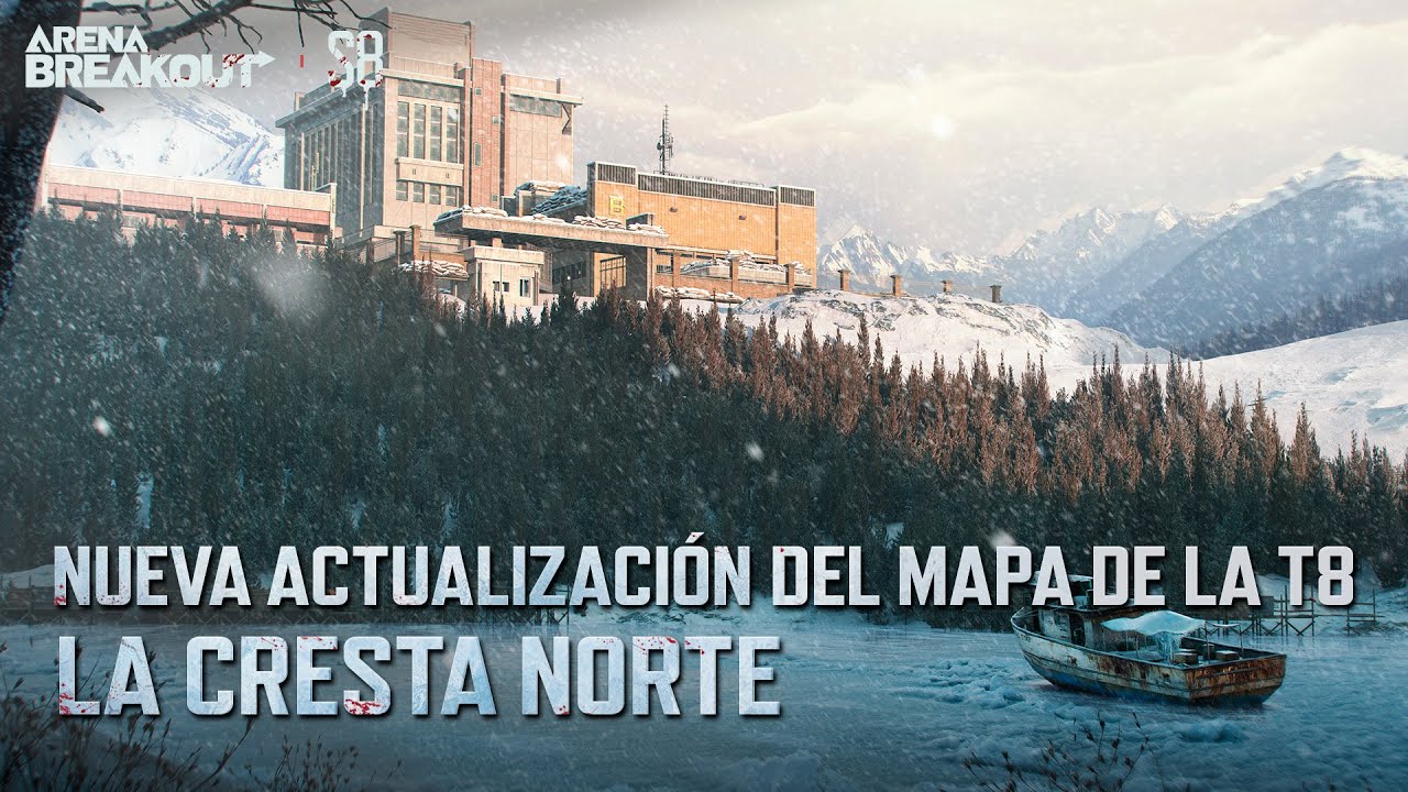 Arena Breakout | Vista general del mapa S8 - Snowy Northridge - YouTube