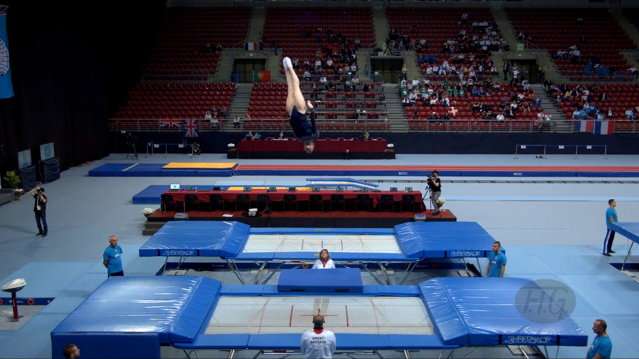 SONGHURST Isabelle (GBR) - 2017 Trampoline Worlds, Sofia (BUL ...