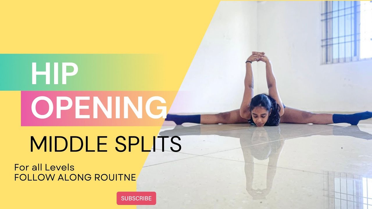 Middle Splits PRACTICE FOR INTERMEDIATE to ADVANCE - YouTube