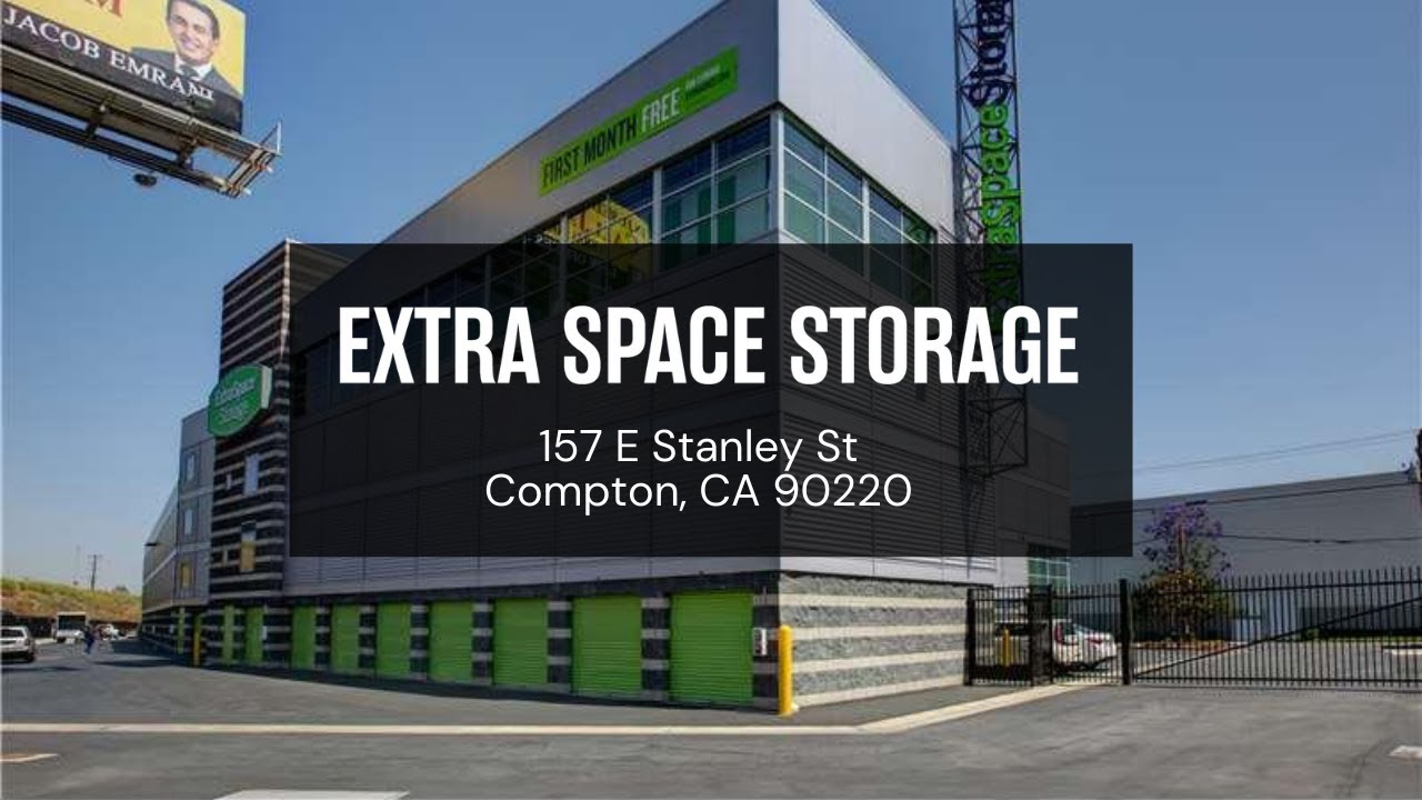 Storage Units in Compton, CA on E Stanley St- Extra Space Storage - YouTube