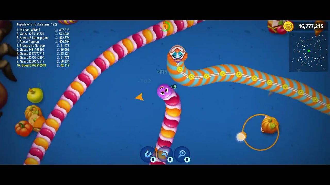 Wormszone.io 2024 Magic Slither Snake Game | Saamp wala game 2024 ...