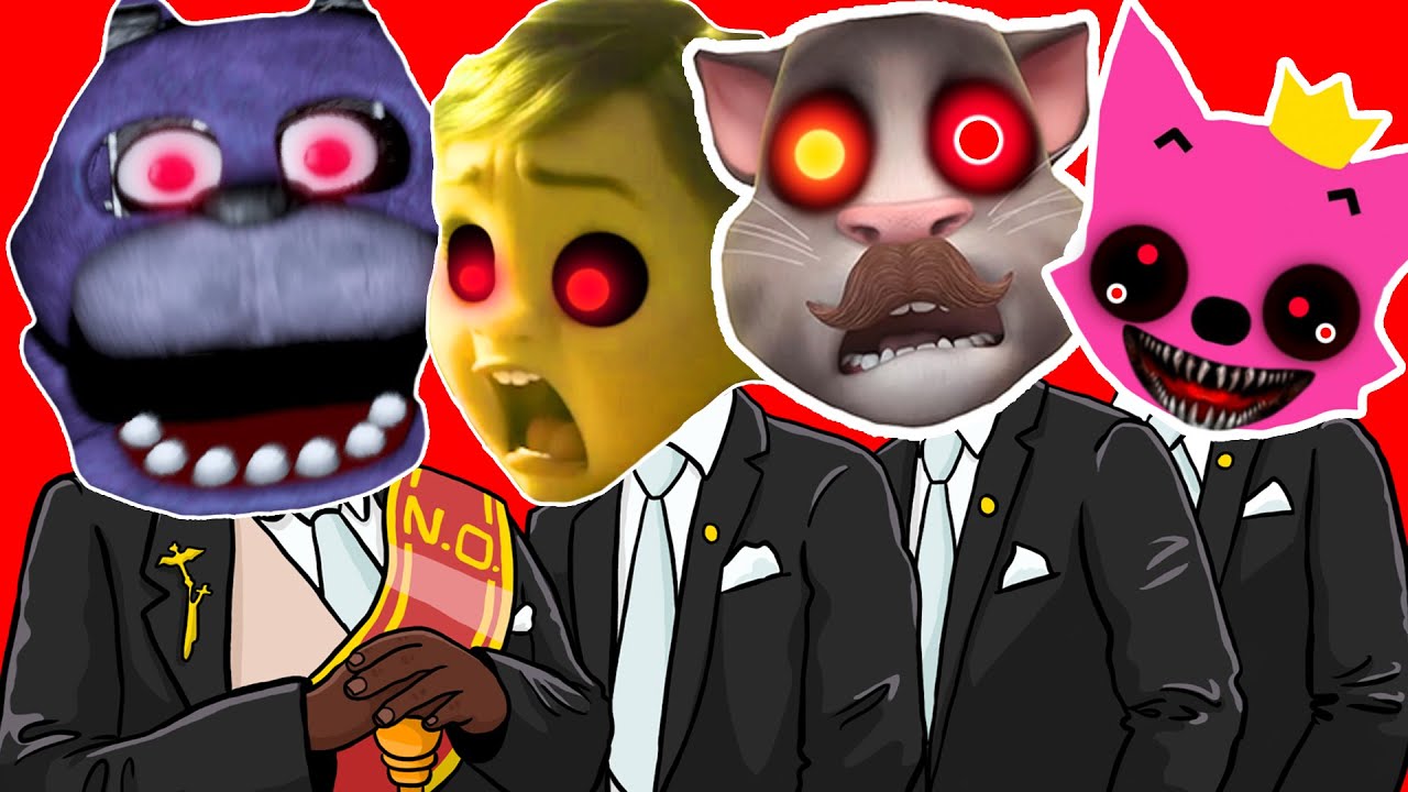FNAF.EXE & Tablet Kid.EXE & Talking Tom.EXE & Pinkfong.EXE - Coffin ...