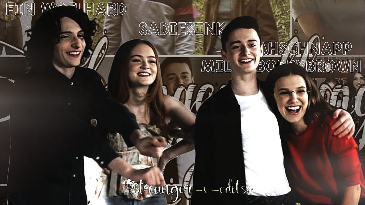 Stranger Things Cast Edit||Milliebobbybrown.Sadie sink Edit|| cast IRL ...