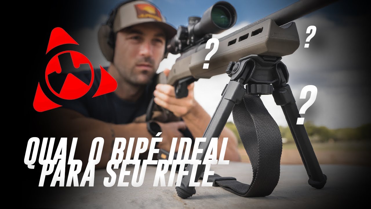 Qual bipe escolher para seu rifle 22, 17hmr, 5.56 ou 308 - YouTube