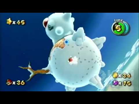 Super Mario Galaxy 2 Sorbetti Boss Gameplay - YouTube