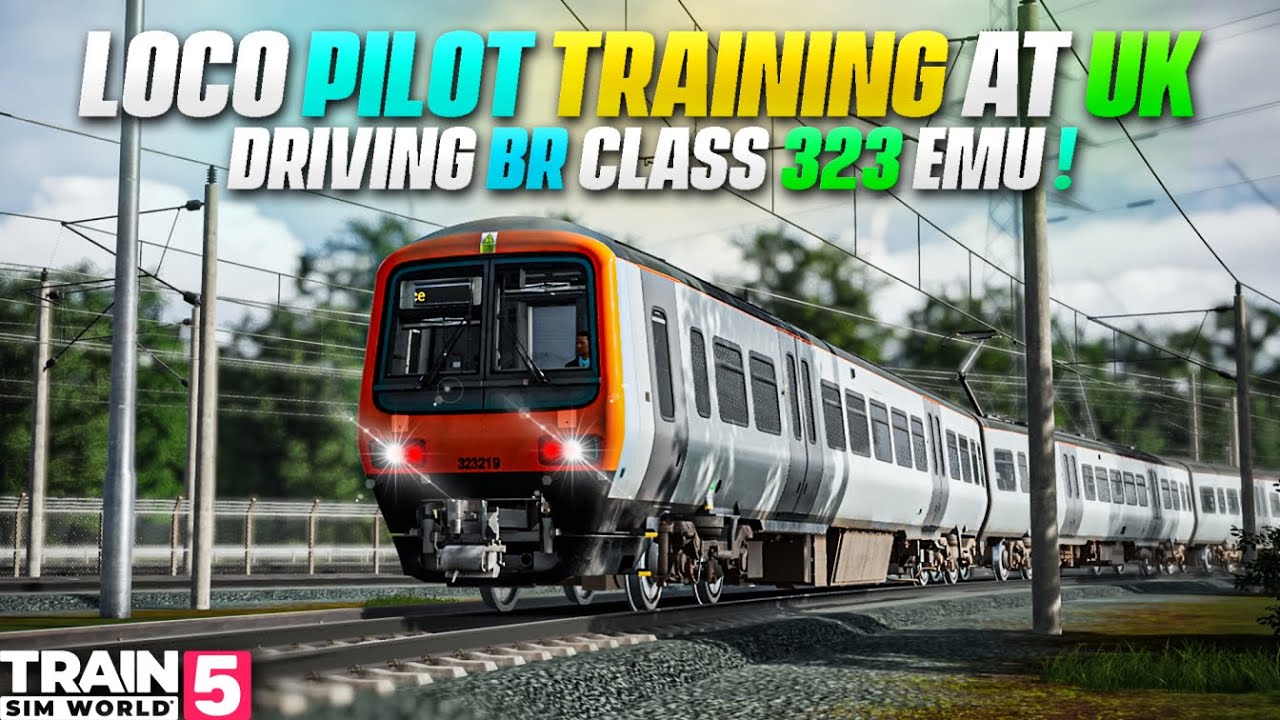 LIVE 🔴TSW5 || Loco Pilot Training At UK !! || Driving The Most Advanced ...