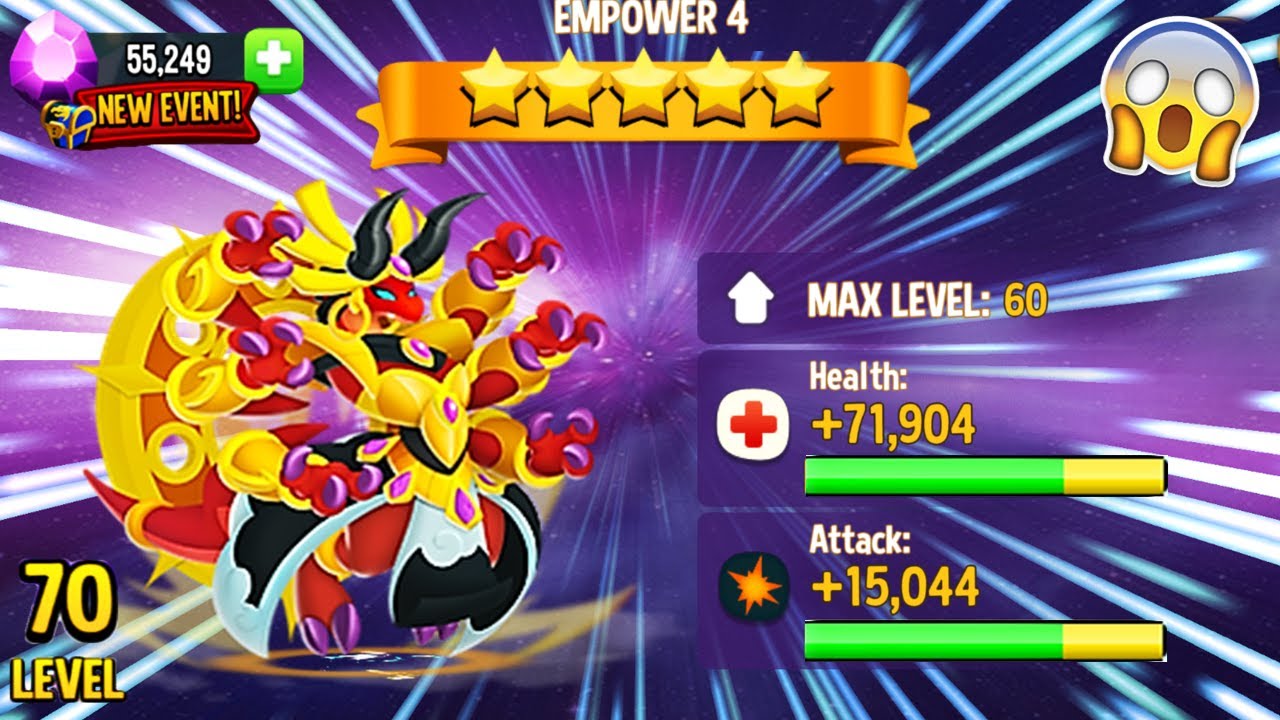 Max upgrade for High Destiny Dragon in Dragon City 2023! 😱 - YouTube