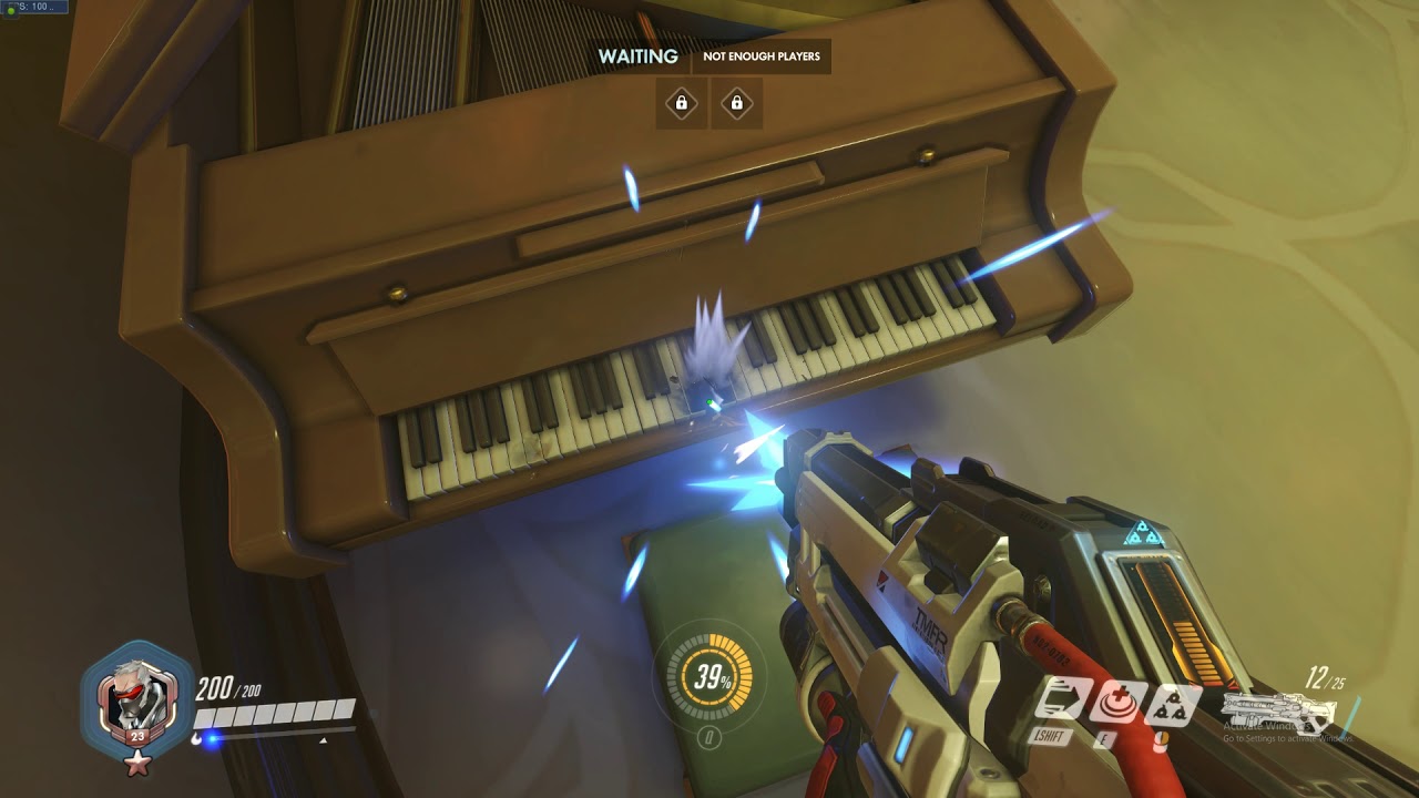 Ridley's Theme on Overwatch Piano - YouTube