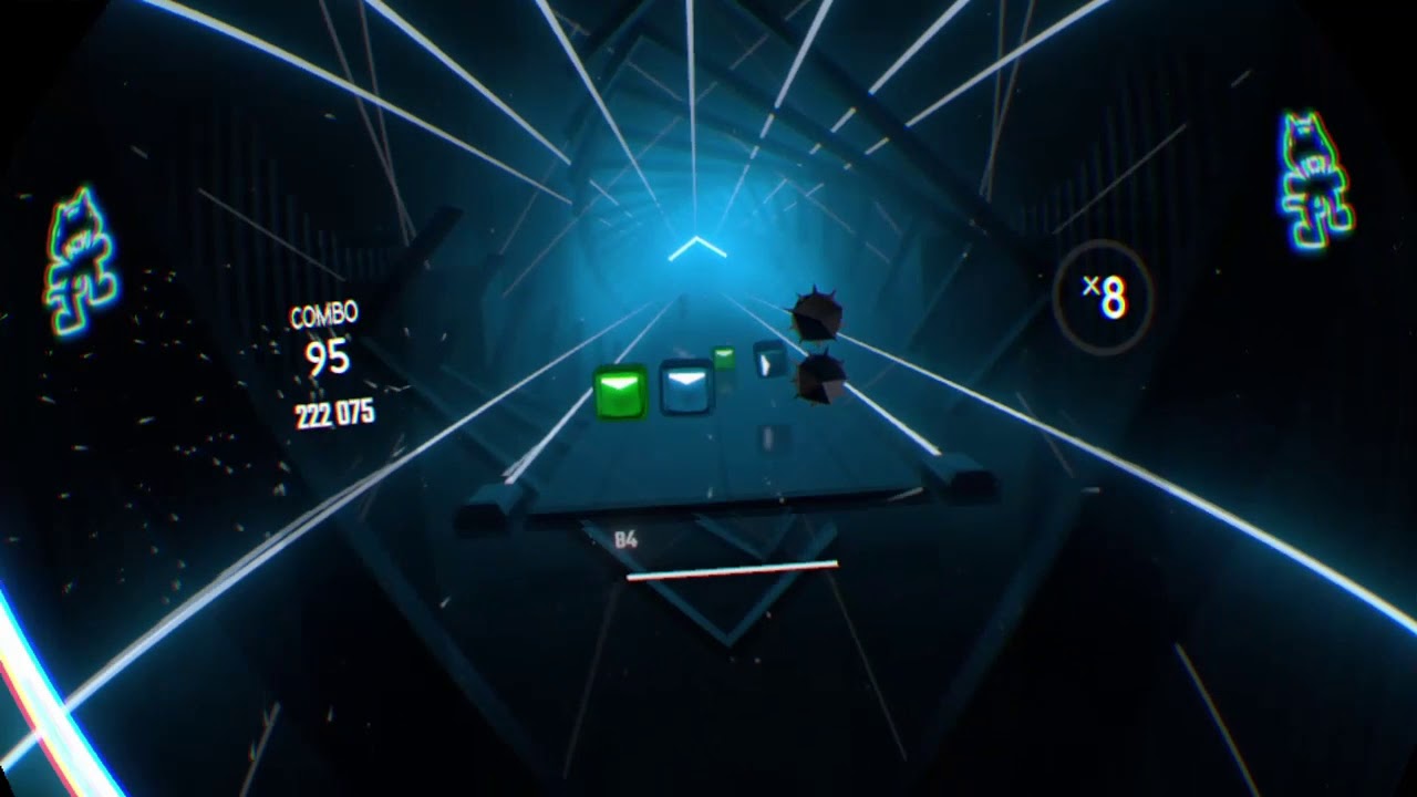 playing crab rave (expert beatsaber) - YouTube