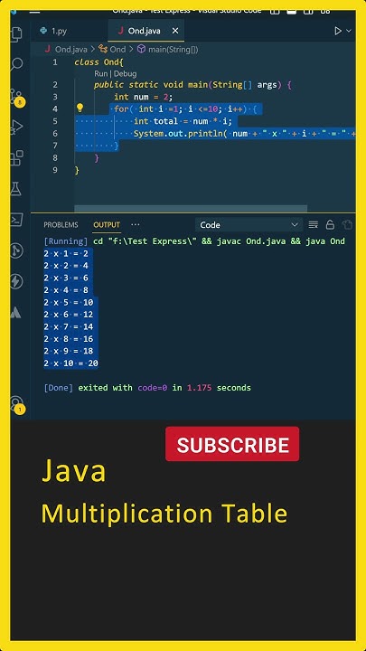 Java In Telugu Print Multiplication Table Java Tutorial For Beginners Java Basics Core Shorts 6223