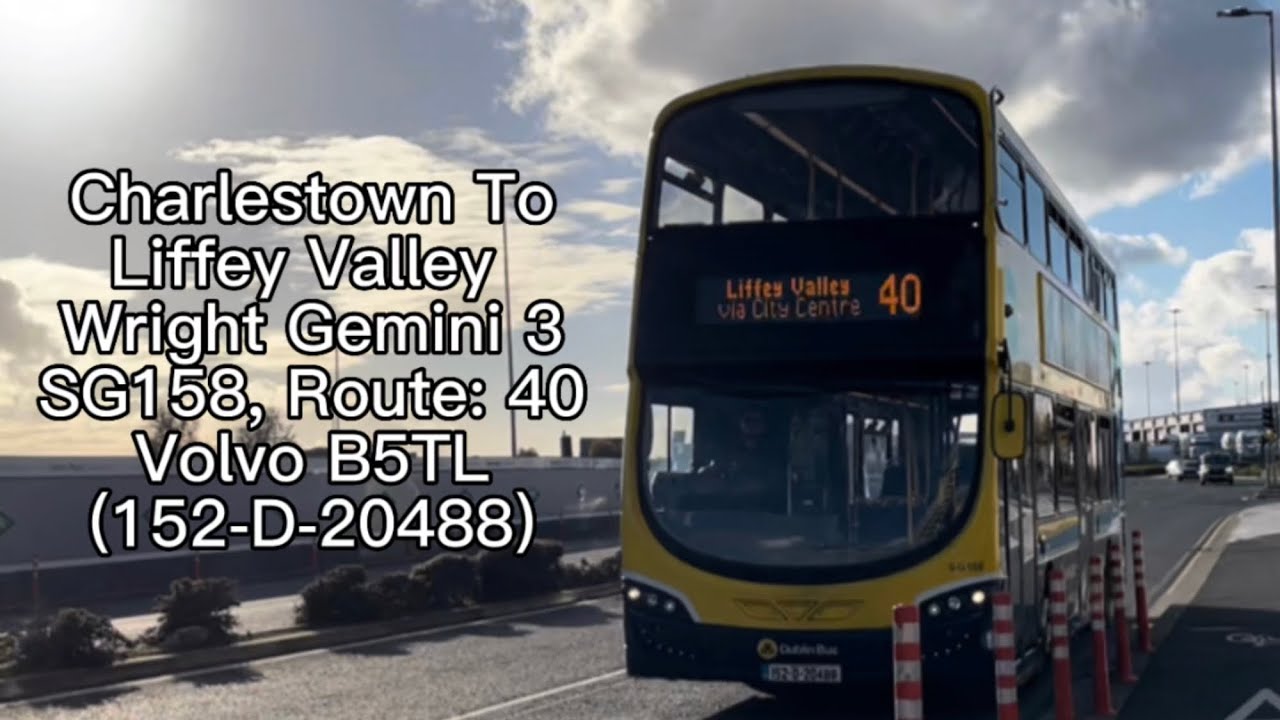 Route: 40 *FULL ROUTE* | Charlestown to Liffey Valley | Dublin Bus ...