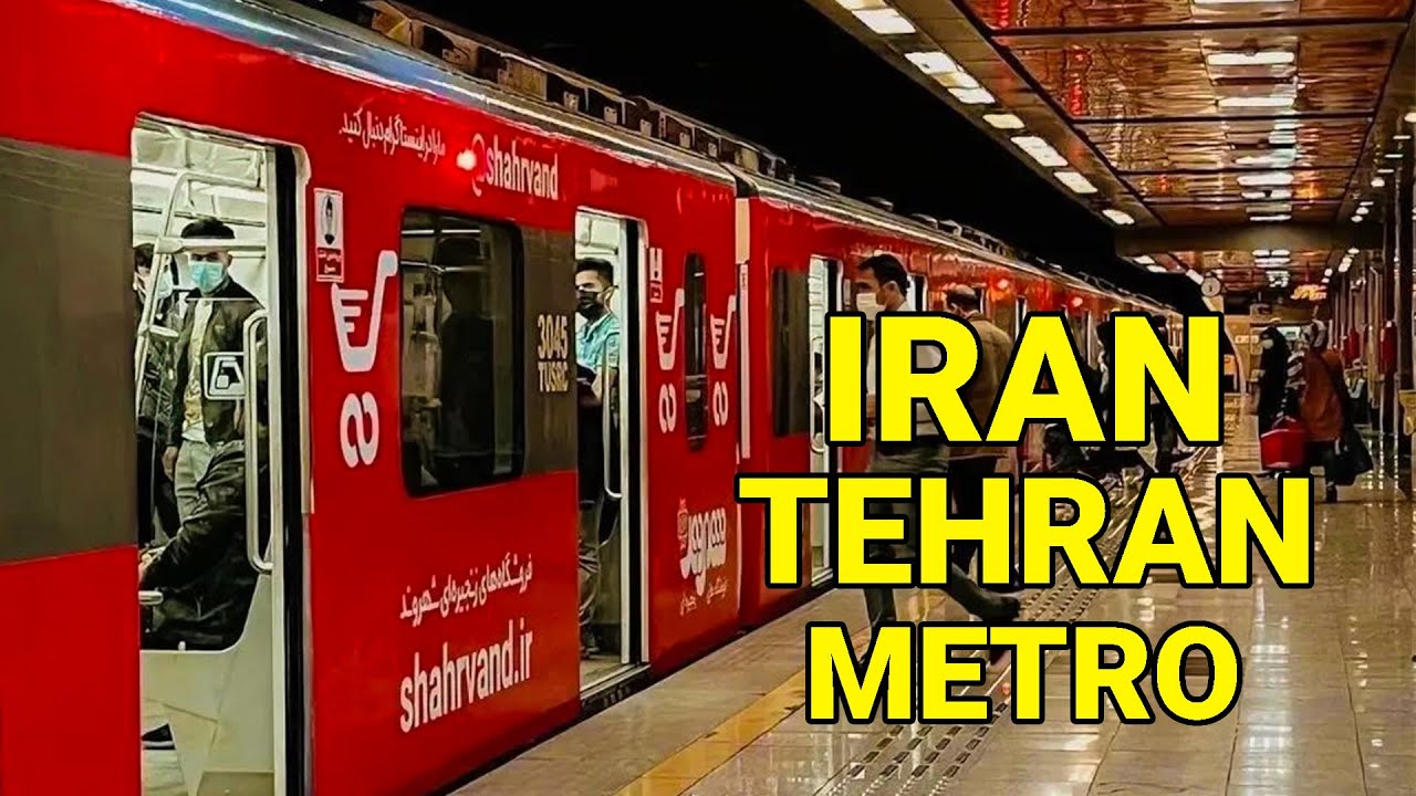 IRAN - Walking In Tehran Metro 2022 ایران تهران - YouTube