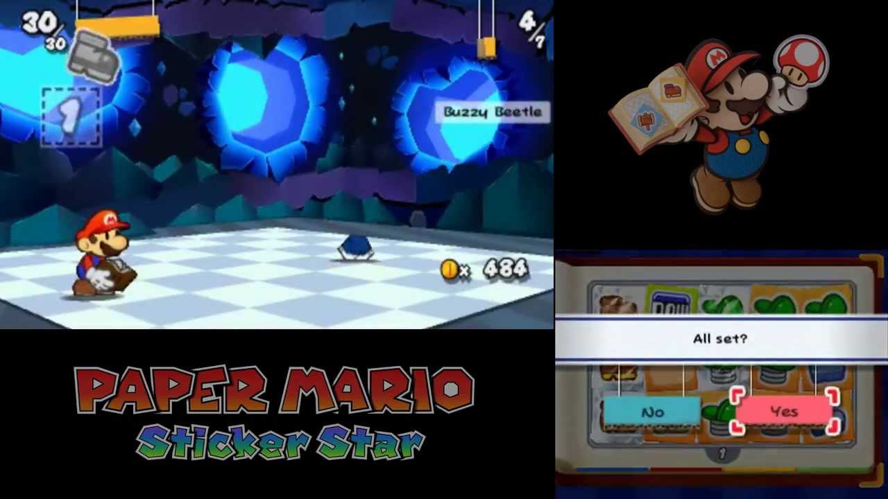 Let's Play Paper Mario: Sticker Star Part 5: A Most Unimpressive Toad ...